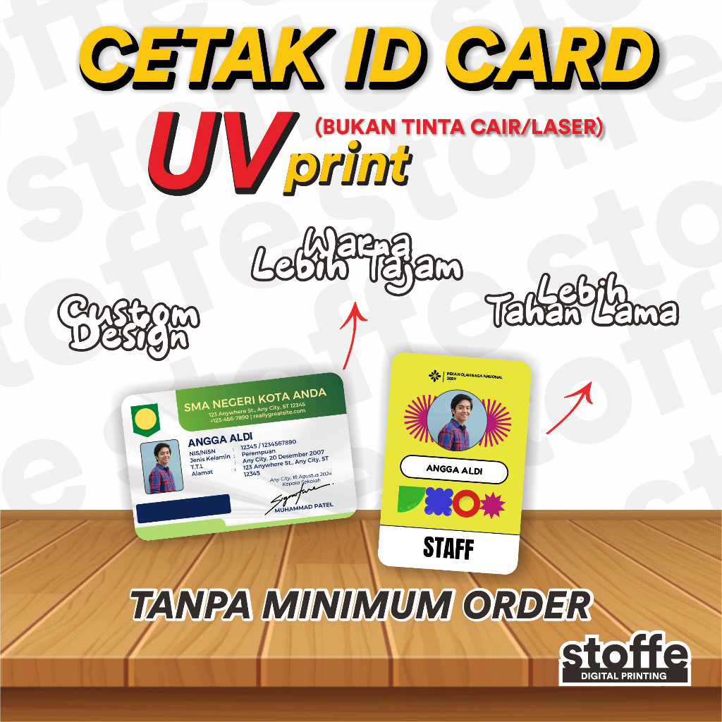 Jual Cetak ID Card UV | Shopee Indonesia