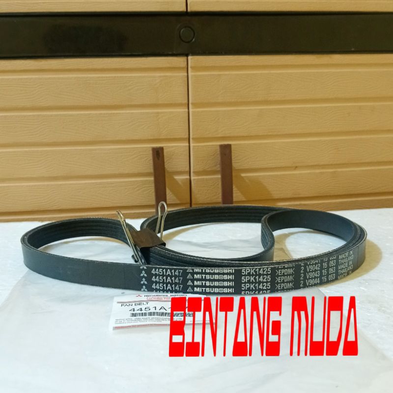 Jual FAN BELT ALL NEW TRITON 2019 UP, FAN BELT POWER STERING AC TRITON ...