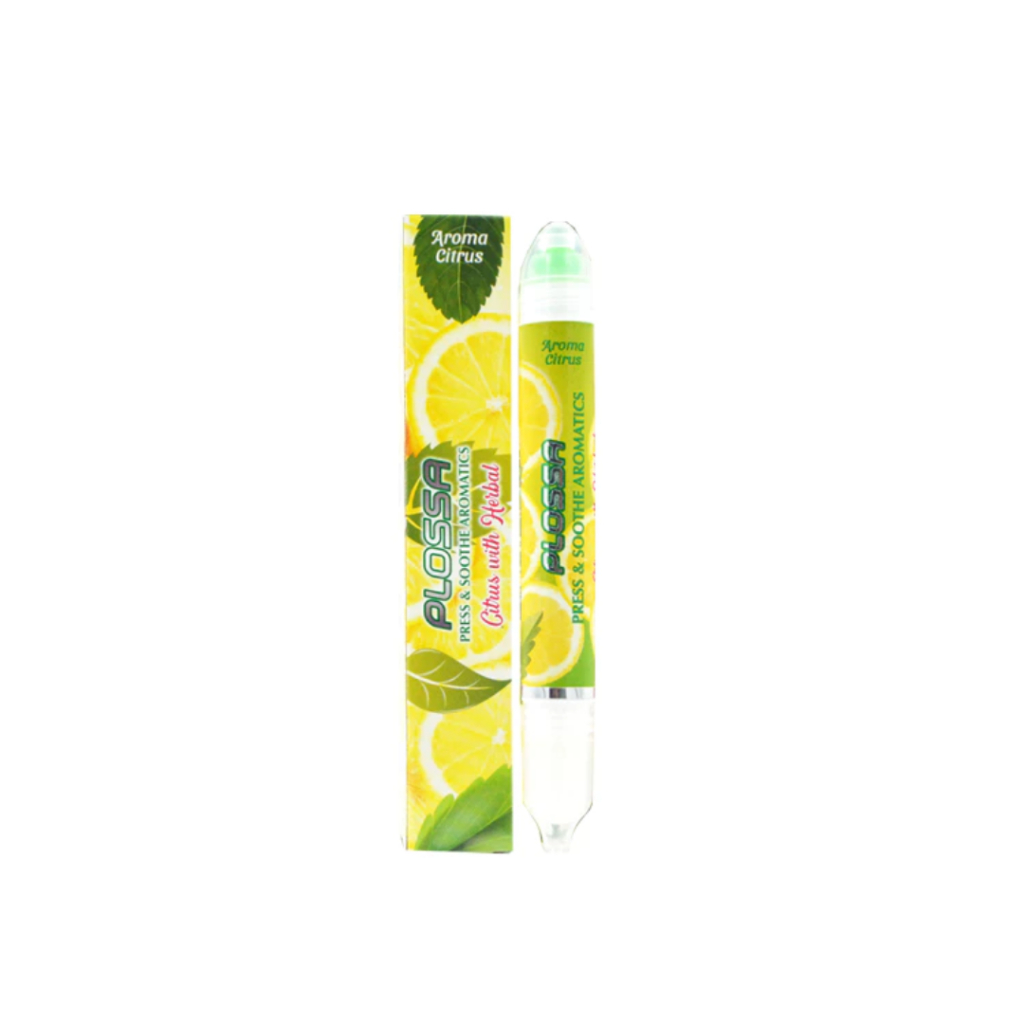Jual Plossa Inhaler & Roll On Minyak Angin Dus Citrus With Herbal ...
