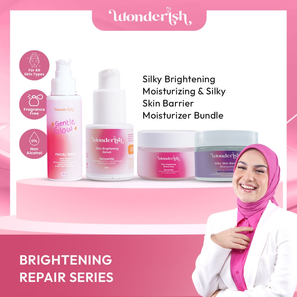 Jual Wonderish Membersihkan Wajah Kusam Brightening Repair Series BPOM ...