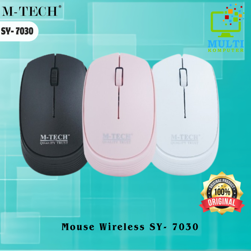 Jual M-Tech SY- 7030 Original Mouse Wireless FREE Battery | Shopee ...