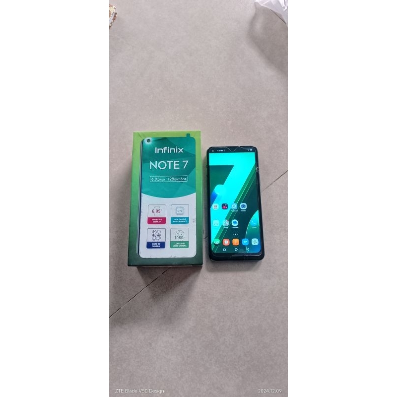 Jual Infinix note 7 ram 6gb memori 128gb bekas | Shopee Indonesia