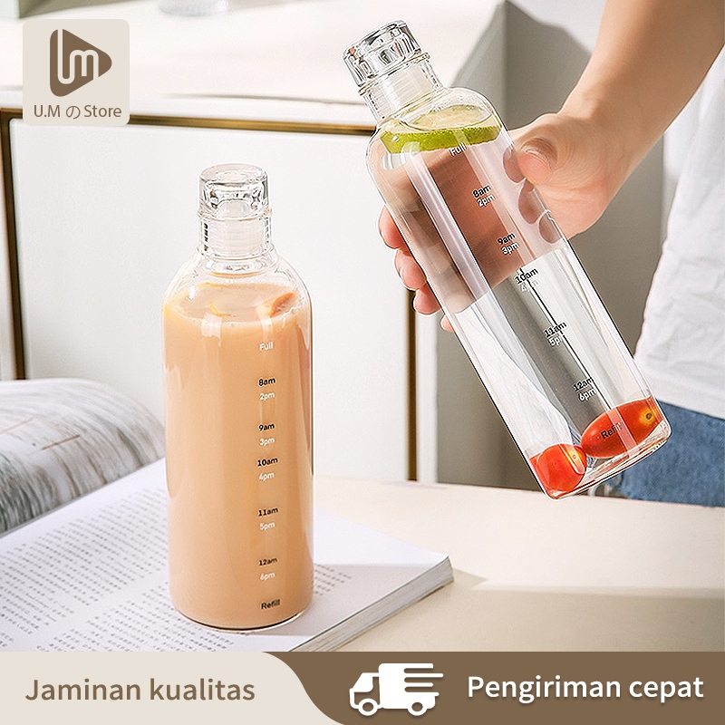 Jual Botol Minum Aesthetic Cup MinumanBotol Bening Estetik Botol ...