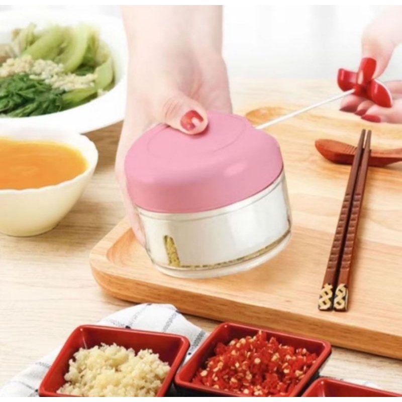 Jual Blender Mini Speedy Chopper Blender Tarik Manual Speedy Chooper ...