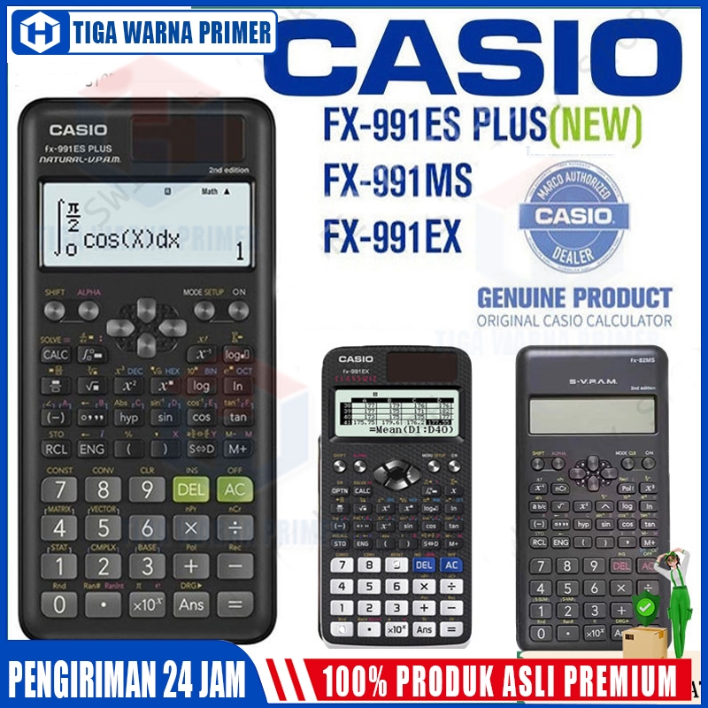 Jual Kalkulator Scientific Casio Matahari/40 Konstanta Rumus ilmiah ...