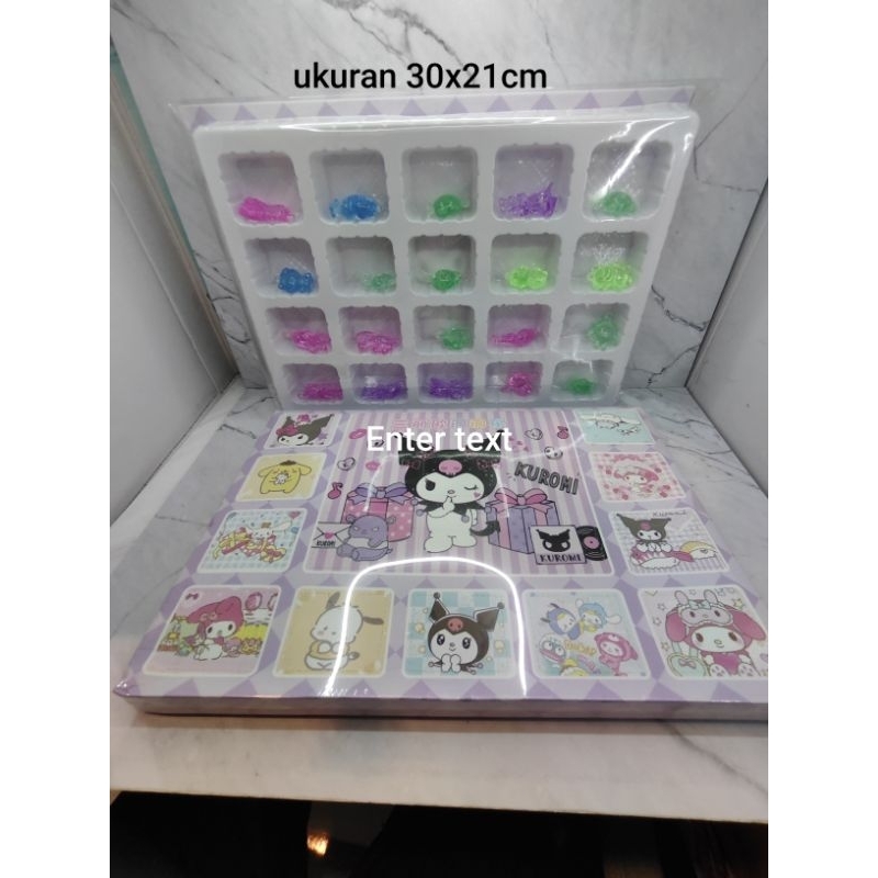 Jual blind box kuromi blind box sanrio blind box kuromi kristal ...