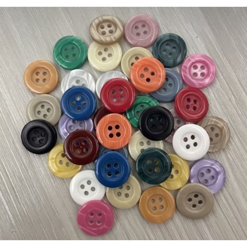 Jual (144 pcs) Kancing Dinas ukuran 1.5 cm (24 L) | Shopee Indonesia