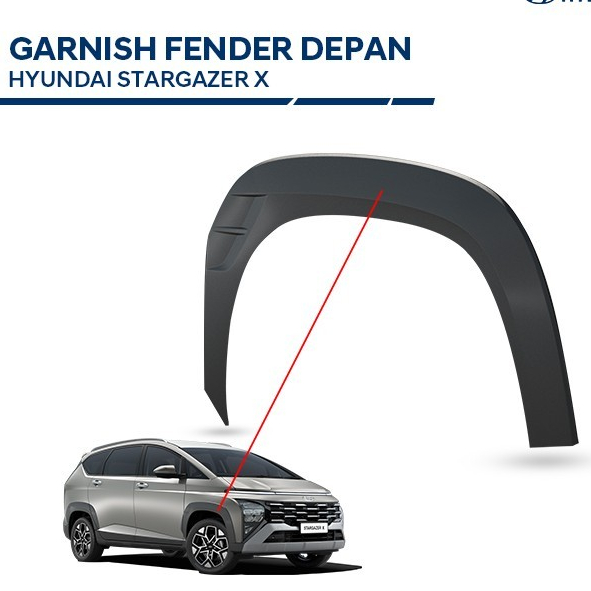 Jual SPOILER FENDER DEPAN HYUNDAI STARGAZER X | Shopee Indonesia