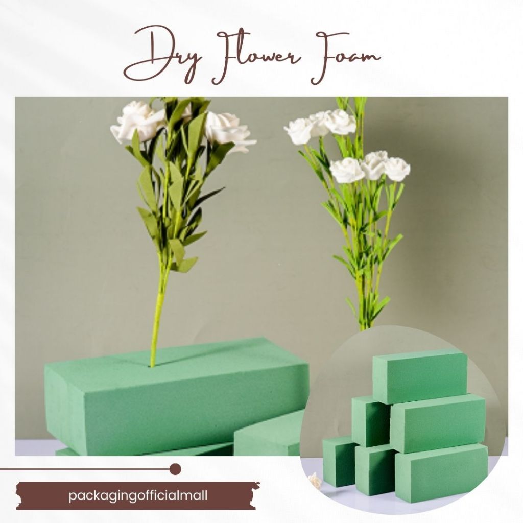 Jual DRY FLOWER FOAM / BUSA BUNGA KERING / GABUS BUNGA / FLORIST SUPPLY ...