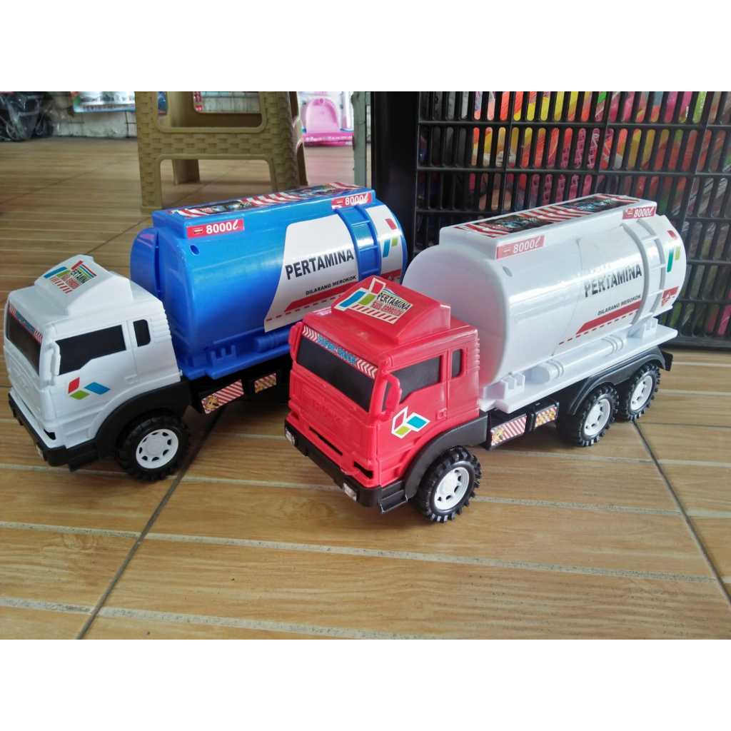 Jual mainan anak truk tangki pertamina JSP3044 | Shopee Indonesia