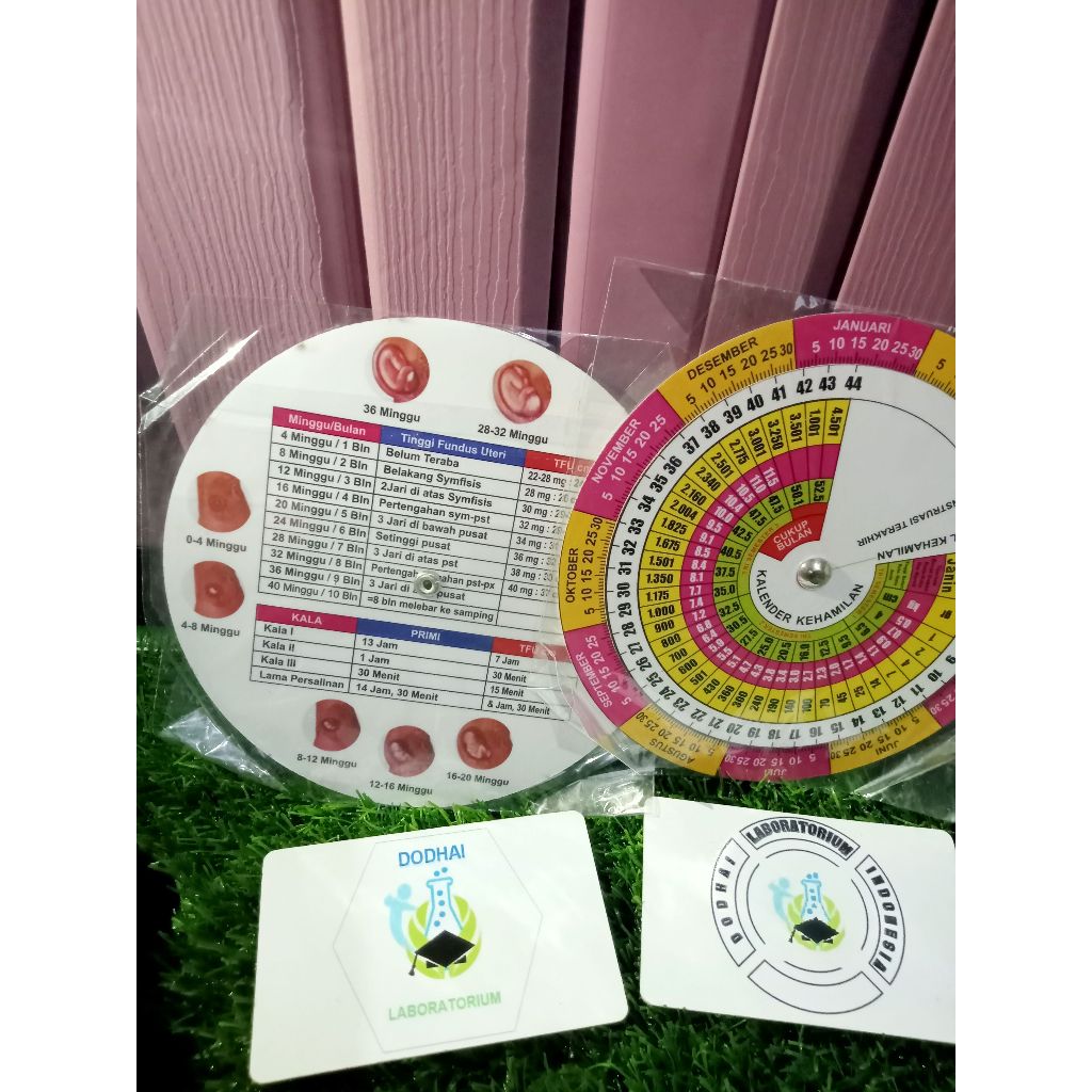 Jual Kalender Kehamilan, Linset, Kalender Hitung Hamil, lingset ...