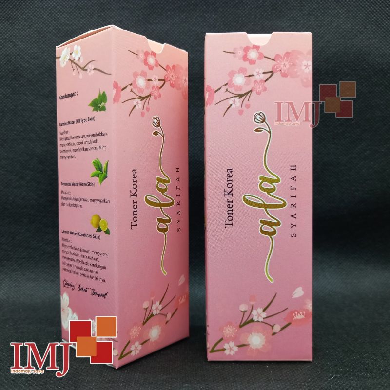 Jual BOX SERUM CUSTOM DESAIN 3,65x3,65x9,5 DUS SERUM CUSTOM 3,65×3,65×9 ...