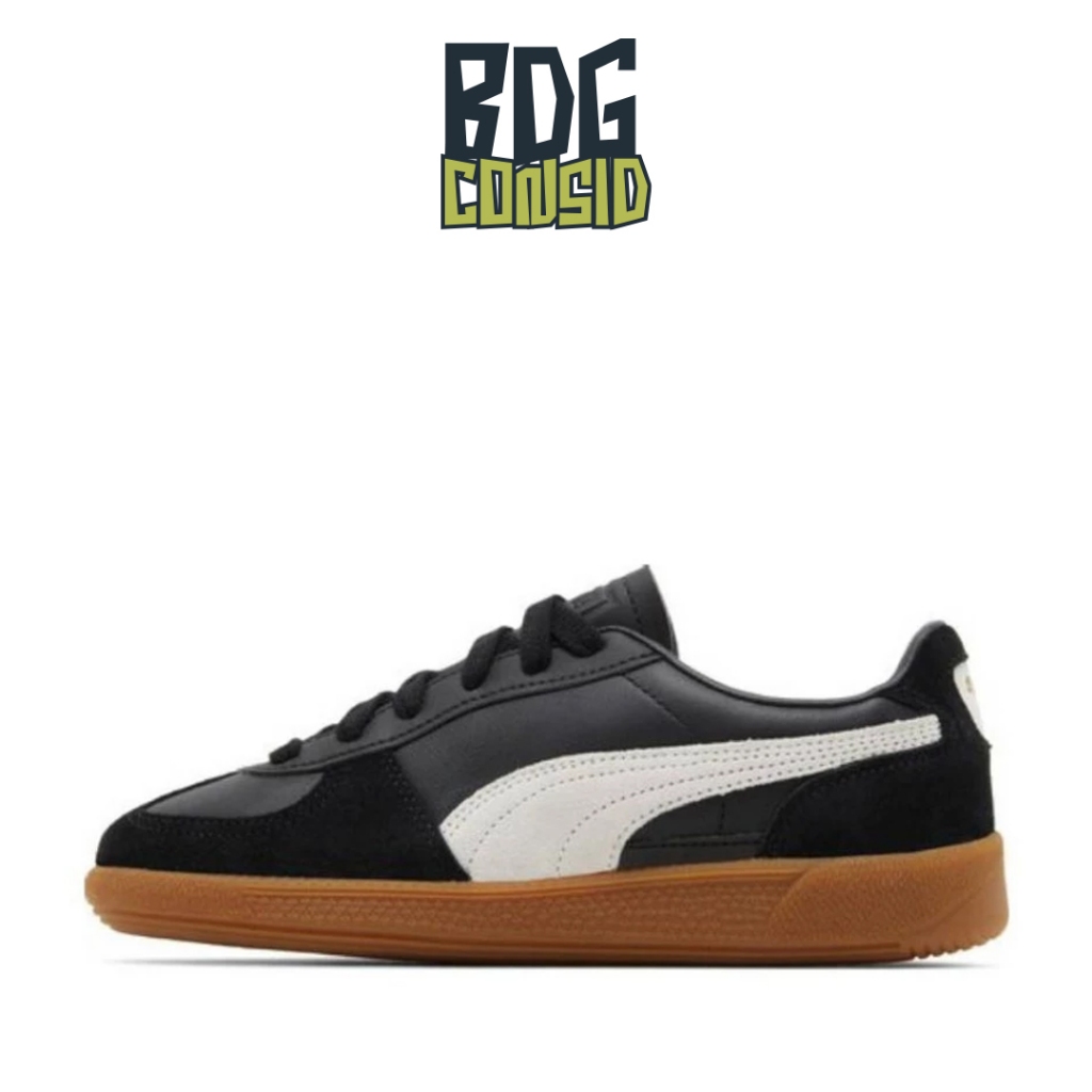 Jual Sepatu Puma Palermo Black Feather Grey | Shopee Indonesia