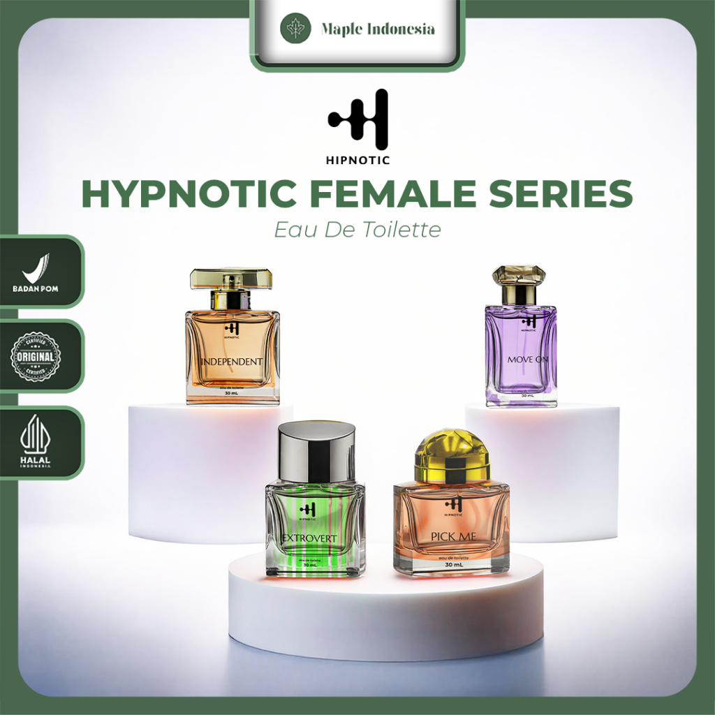 Jual PARFUM FEMALE VERSION - Hipnotic Eau de Toilette [1 Box Isi 4pcs ...