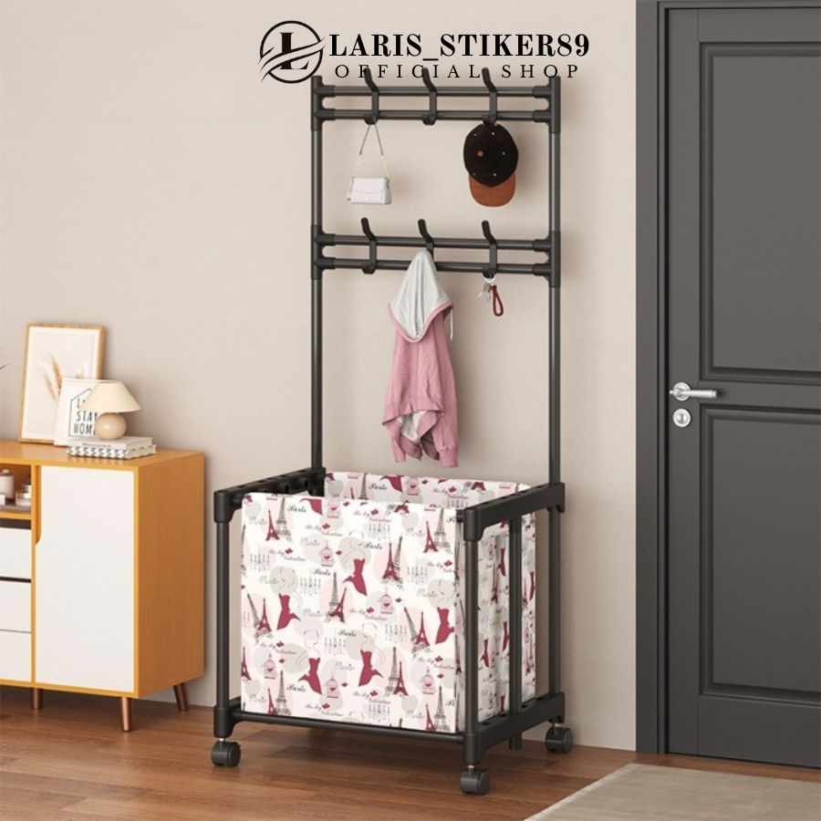 Jual Rak Hanger Jemuran Serbaguna Rak Besi Rak Topi Rak Tas Rak ...