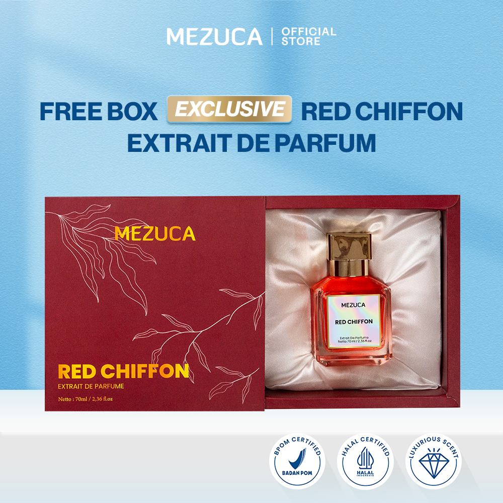Jual Parfum Mezuca Red Chiffon Extrait De Parfume 70mL Free Box BPOM ...