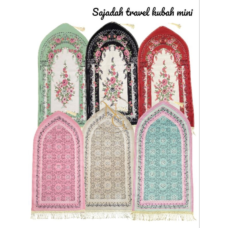 Jual Sajadah Kubah mini sajadah kecil sajadah tipis travel sajadah ...