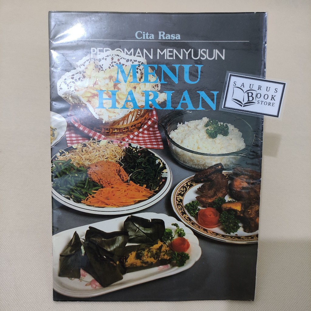 Jual (ORIGINAL) Buku Resep Cita Rasa - Pedoman Menyusun Harian Menu ...