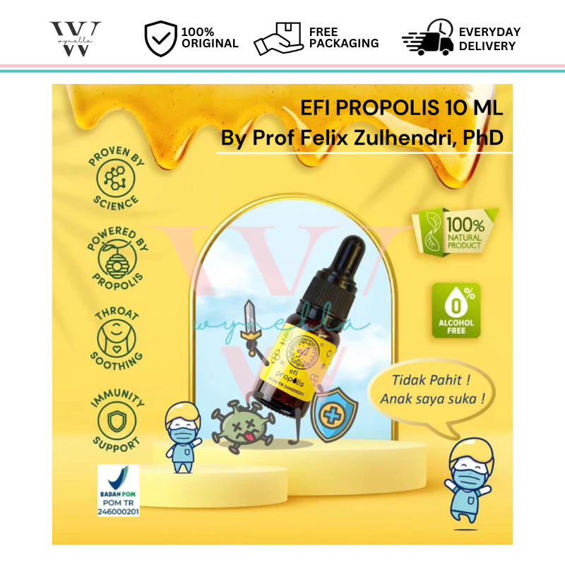 Jual EFI Propolis 10 ML by Prof Felix, PhD | Propolis Anak Terbaik (100 ...