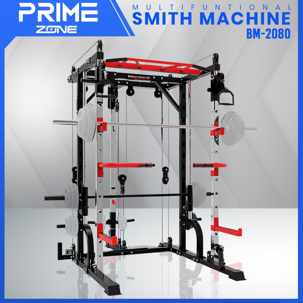 Jual BODYMASTER Smith Machine BM-2080 Home Gym Multifunctional All in ...