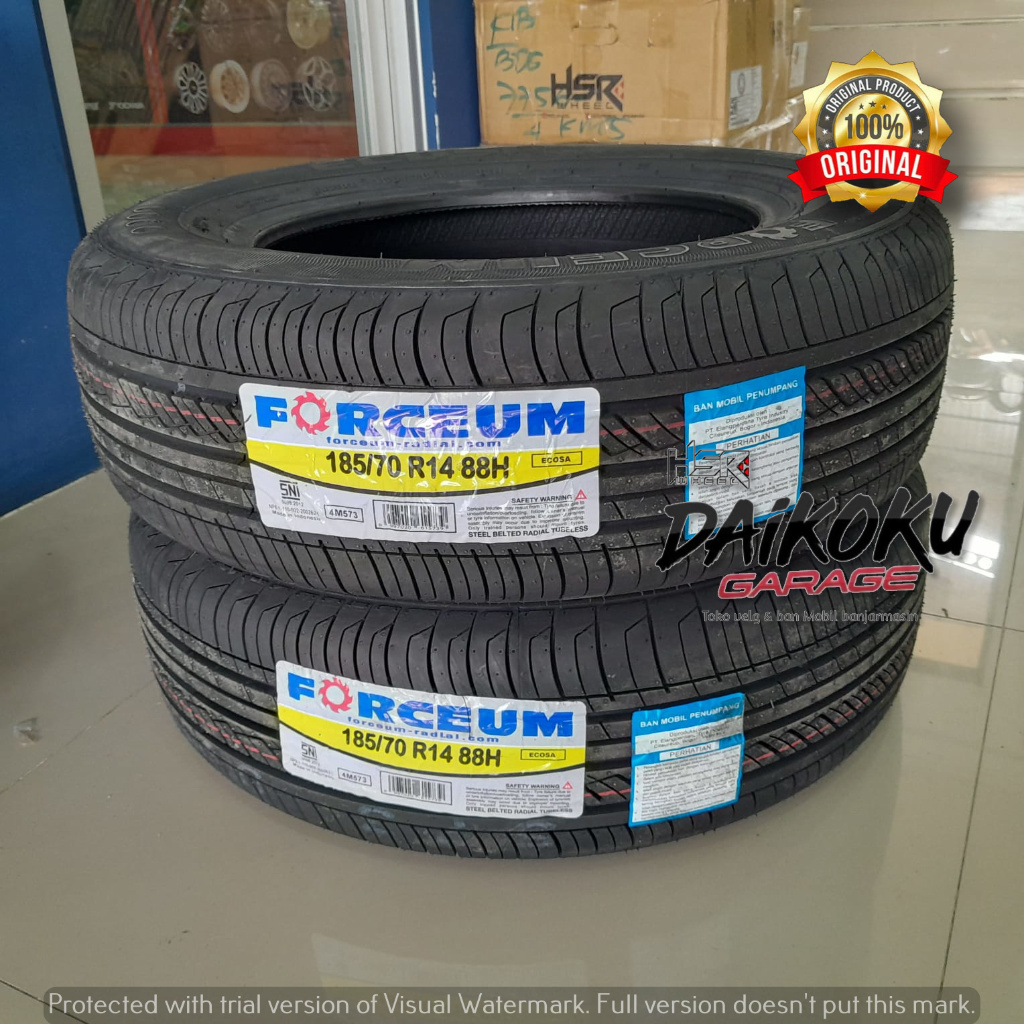 Jual Ban Mobil Murah r14 tubles standar avanza xenia ukuran 185 70 r14 forceum ecosa | Shopee ...
