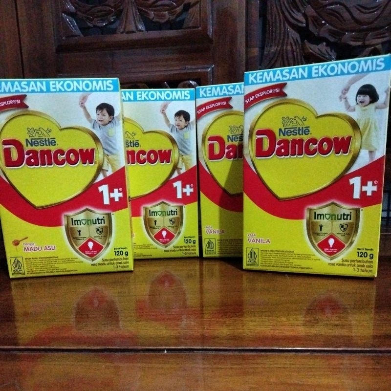 Jual Susu Dancow 1+ Untuk Anak Usia 1-3 Tahun Ukuran 120g | Shopee ...