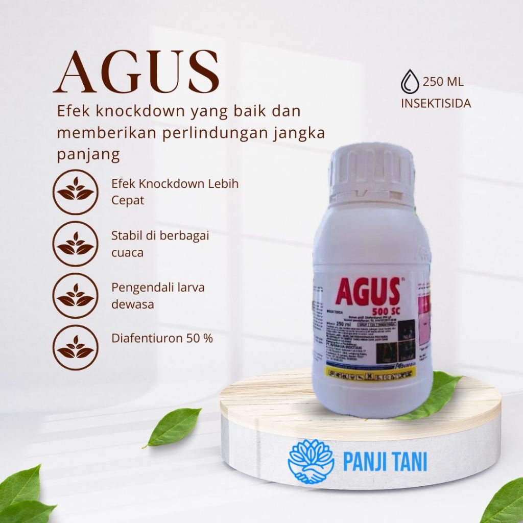 Jual Agus Insektisida 250 ML 500 SC Efektif Atasi Kutu Kebul dan Tungau ...