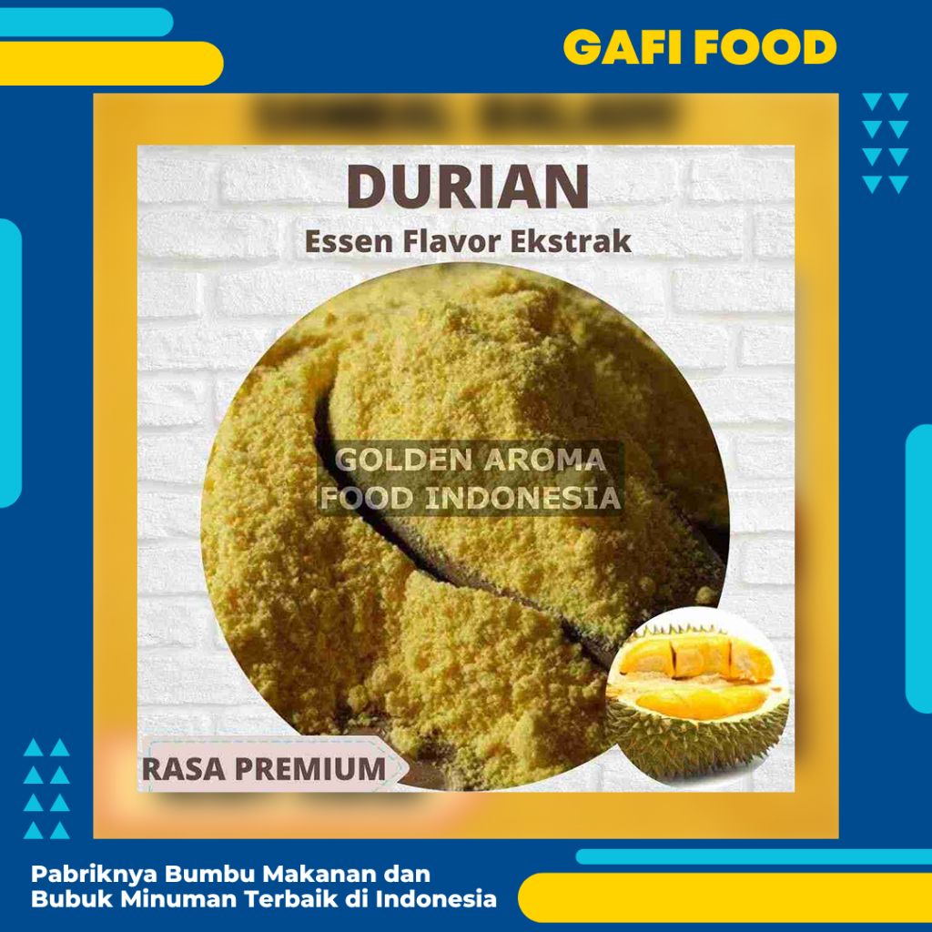 Jual Bubuk Durian 500gr Essence Flavour Ekstrak 1/2 kg Durian Essen ...