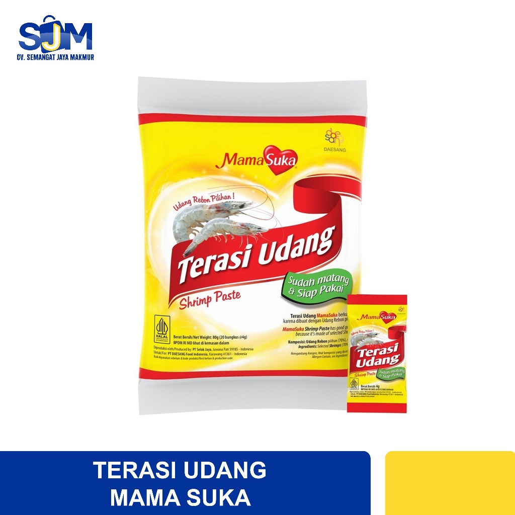 Jual Terasi udang mama suka 1 pack ( isi 20 bks) | Shopee Indonesia