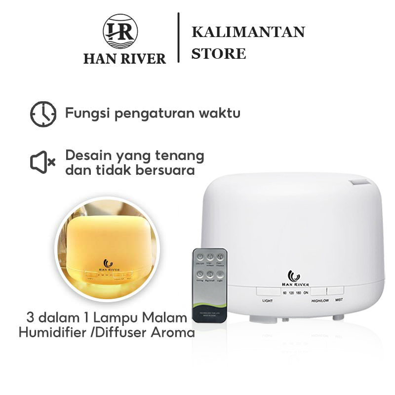 Jual [Pengiriman dari Banjarmasin]HAN RIVER Diffuser Aromaterapi 13W ...