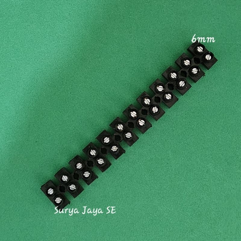 Jual Terminal Kabel Krustin Hitam 6mm | Shopee Indonesia