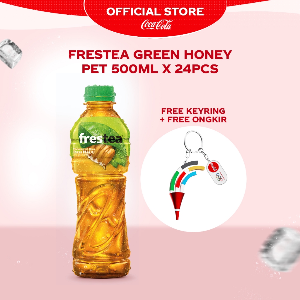 Jual Frestea Green Honey Minuman Teh - Botol 500ml x 24pcs | Shopee ...