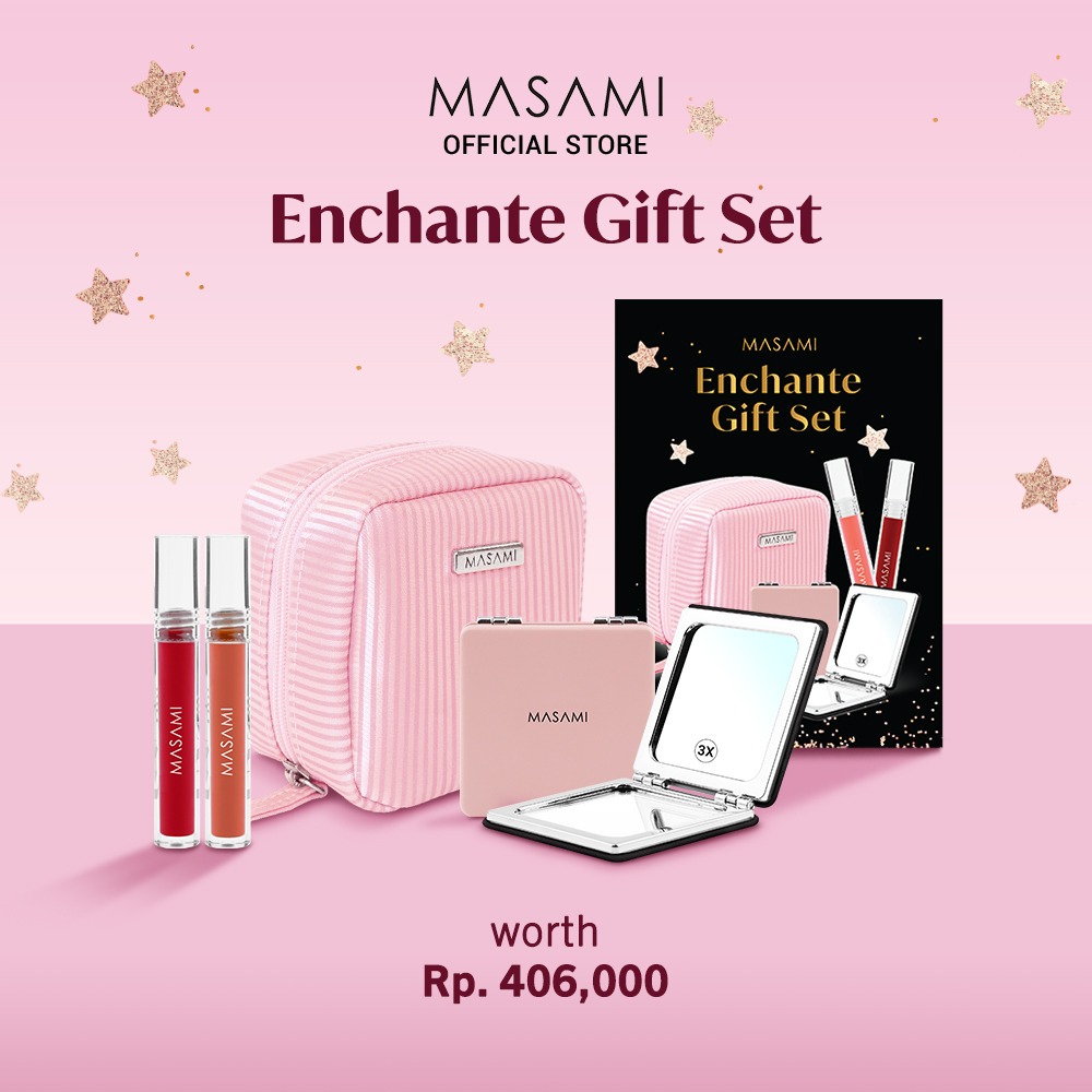 Jual Masami Enchante Gift Set / Hampers Tas Makeup Bundle Paket Lengkap ...
