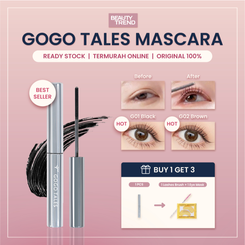 Jual [READY ORI] Gogo Tales Mascara Gogo Tales Classic 3D Mascara Gogo ...