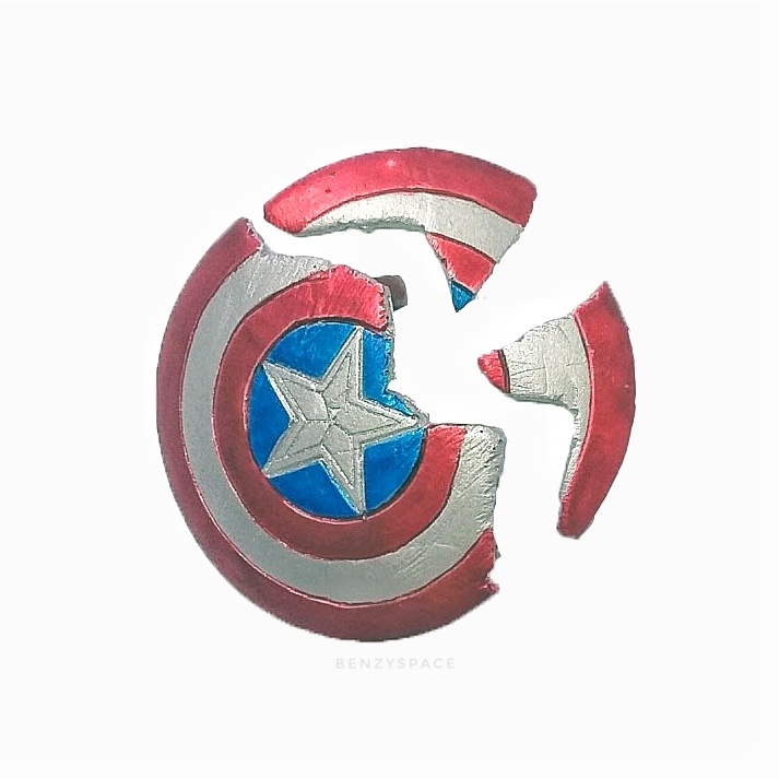 Jual 1/12 Scale Broken Shield Custom For SHF Captain America Avengers ...
