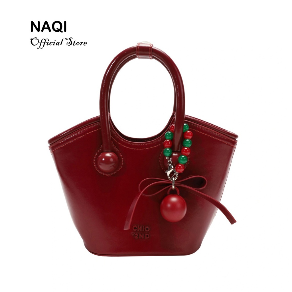 Jual (Ready stock) tas tote Wanita salib bahu tunggal，tas merah cabe ...