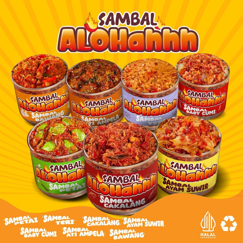 Jual SAMBAL ALOHAHHH - SAMBAL VIRAL AYAM SUWIR 150g By SAMBAL ALOHAHHH ...