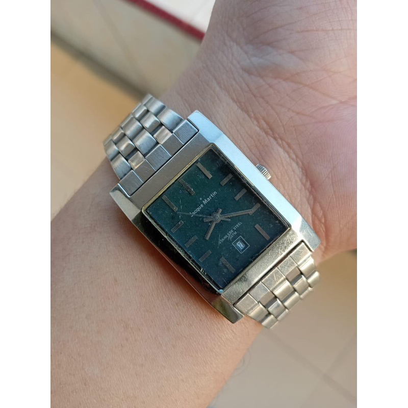 Jual jam tank jacque martin original unisex | Shopee Indonesia