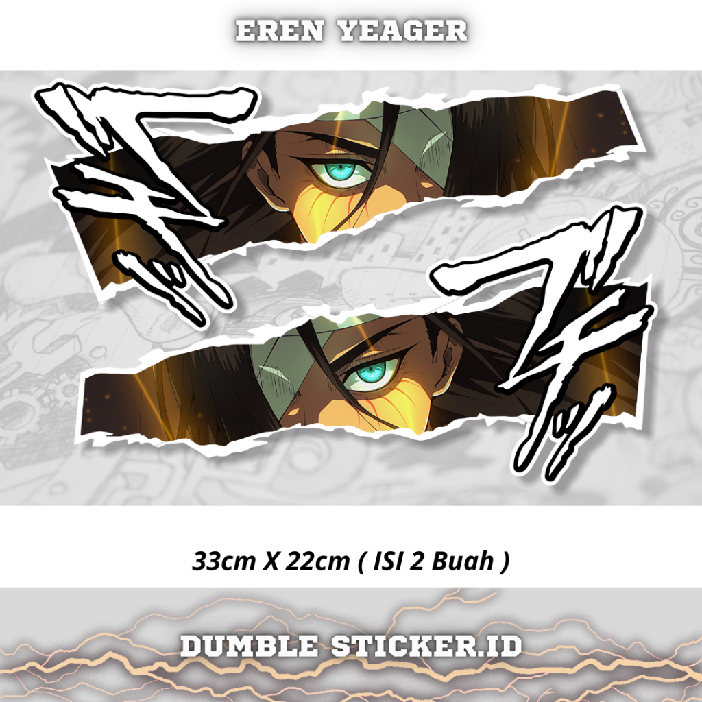 Jual Sticker Stripping All Type Motor Print Cutting Stiker Mata Anime ...