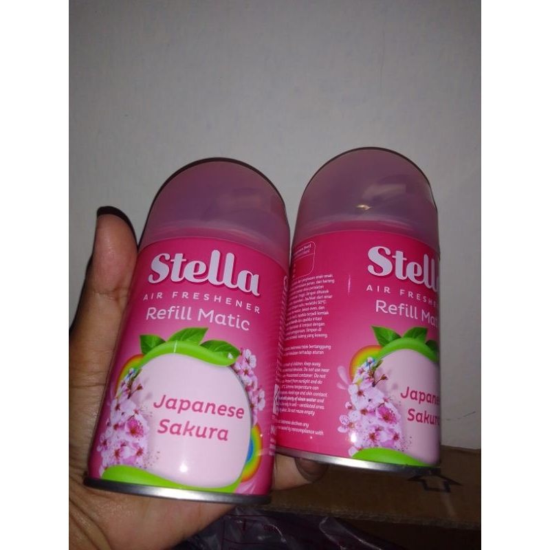 Jual Stella Air Freshener Refill Matic Japanese Sakura | Shopee Indonesia