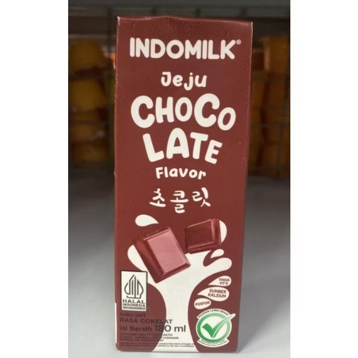 Jual indomilk uht rasa coklat / banana / strawberry / goguma / vanilla ...