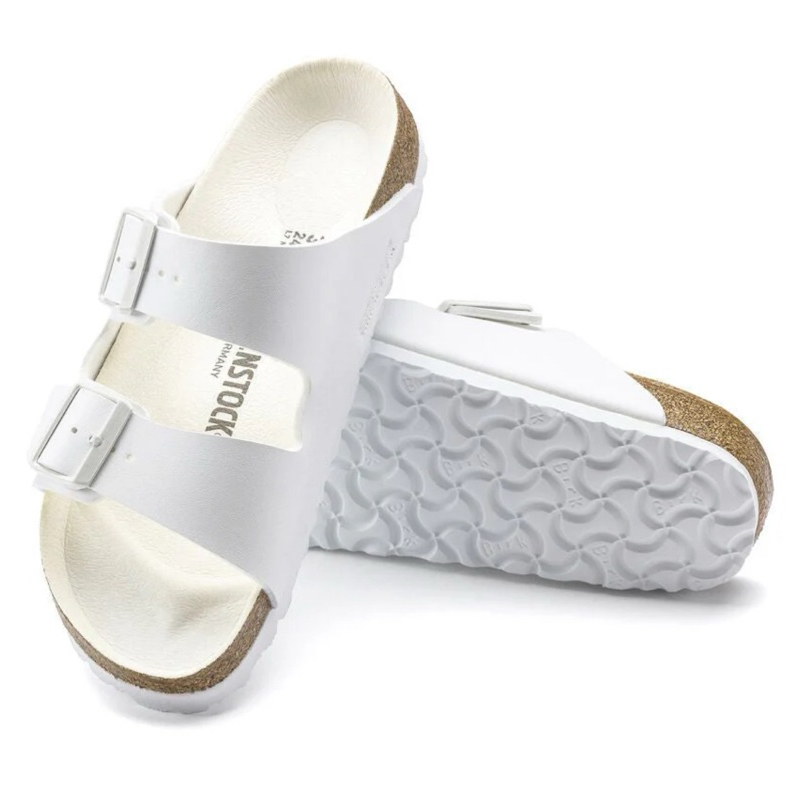 Jual Sandal Birkenstock Arizona Triple White Original | Shopee Indonesia