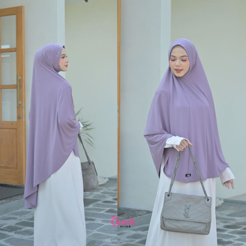 Jual Quail Hijab - Vinka Big Hijab size XL | Jilbab Kerudung Instan Non Pad Hijab Dagu Malay ...