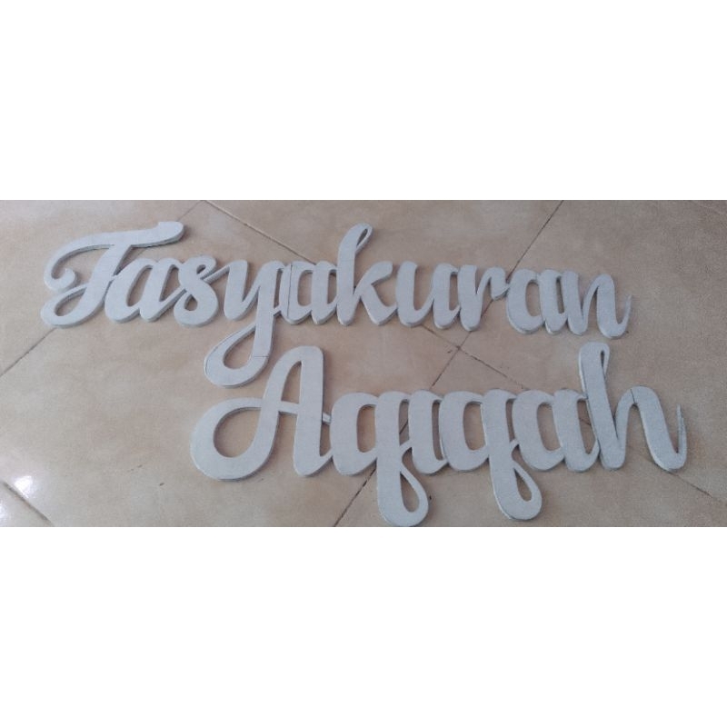 Jual tulisan custom | Shopee Indonesia