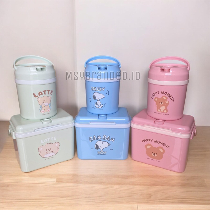Jual MINISO CHARACTER ICE BUCKET / TERMOS ES BATU 1L & 2.3L TEMPAT ...
