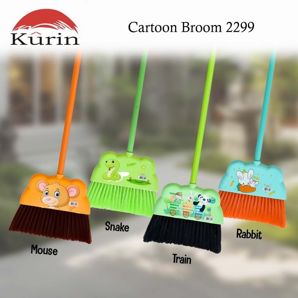Jual Sapu karakter Character broom cartoon broom sapu animasi | Shopee ...