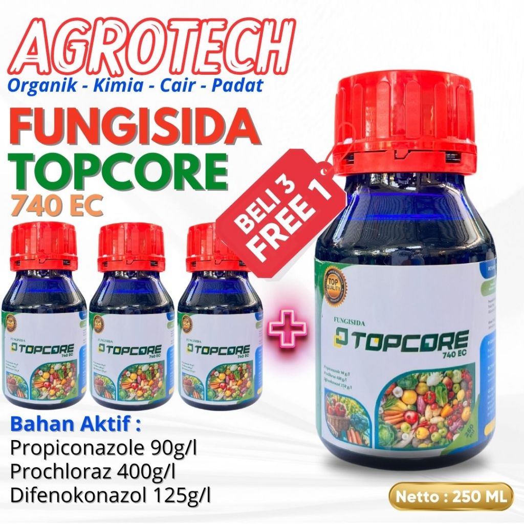 Jual TOPCORE 740EC 250ml Fungisida Super Mengatasi Hama Jamur Pada Tanaman Cabai | Shopee Indonesia