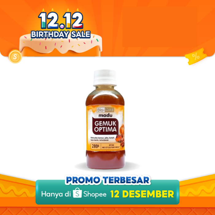 Jual Madu Optioma Madu Gemuk Badan Optima Membantu Menambah Berat Badan ...