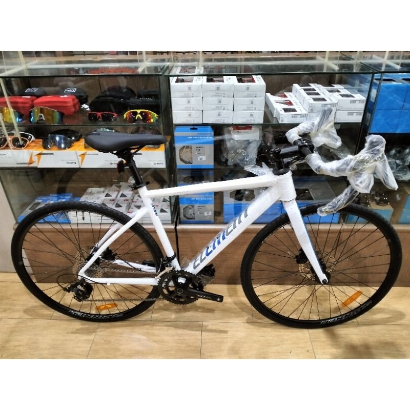 Jual Sepeda Roadbike Element Curved 9 Speed | Shopee Indonesia