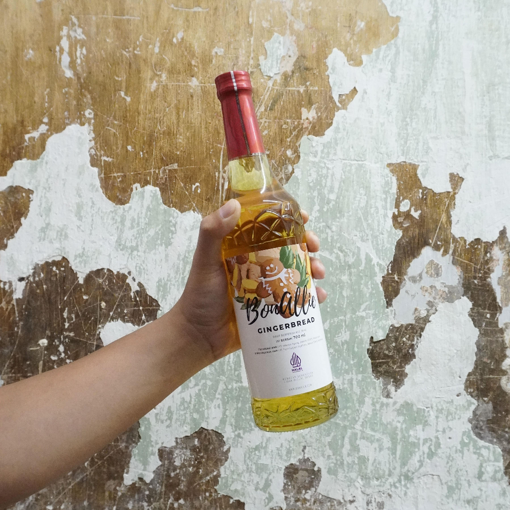 Jual Bonallie Premium Syrup Gingerbread 700 ML | Shopee Indonesia